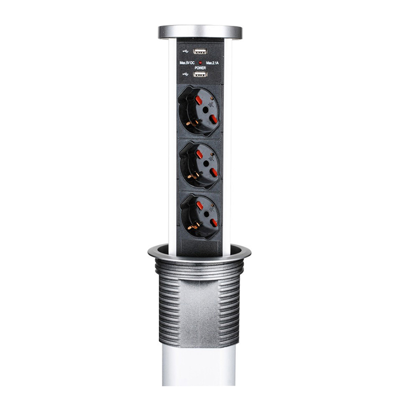 China Pneumatic Pop Up Worktop Socket Tower Manufacturer and Exporter ...